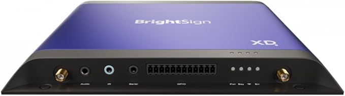 Amazon.com: BrightSign XD1035 4K Expanded I/O Player : Industrial ...