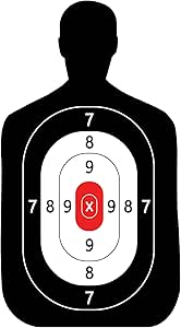 Amazon.com : 50 Paper Targets for Shooting Range – Ideal for Hunting ...