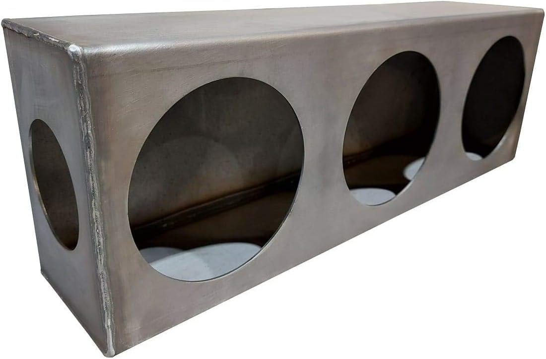 Amazon.com: STAR FABRICATION Tail Light Box, Triple 4" Round With Side ...