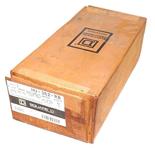 Square D HU-362-RB Heavy Duty Safety Switch 600V, 60A, SER. A1, HU362RB ...