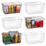 ・ブランド:ClearSpace・製造元:ClearSpace・モデル:10x6x5-stackable-6pack-Lid