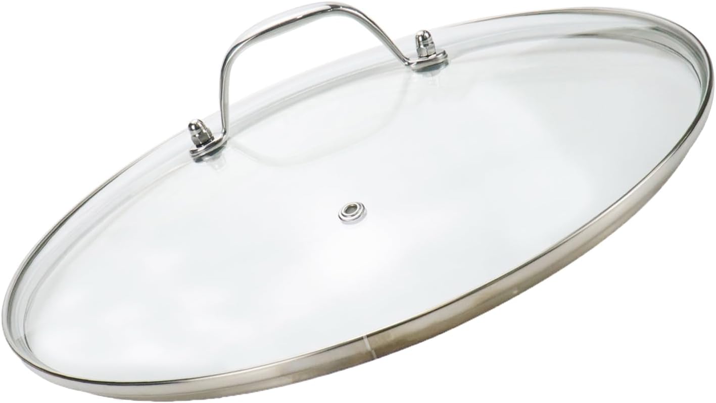 Amazon.com: Chinflly Tempered Glass Lids,12 Inch Cooking Lid For Pots ...