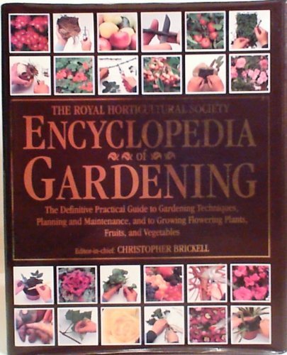 Royal Horticultural Society Encyclopedia of Gardening (Value Books ...