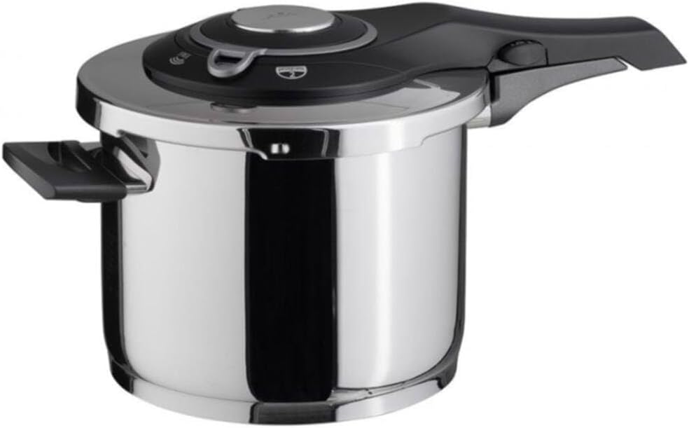 Amazon.com: Jumbo Procook 6 Litre Pressure Cooker Pot Black/Light Grey ...