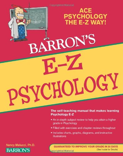 E-Z Psychology (Barron's E-Z Series): Melucci, Nancy: Amazon.com: Books