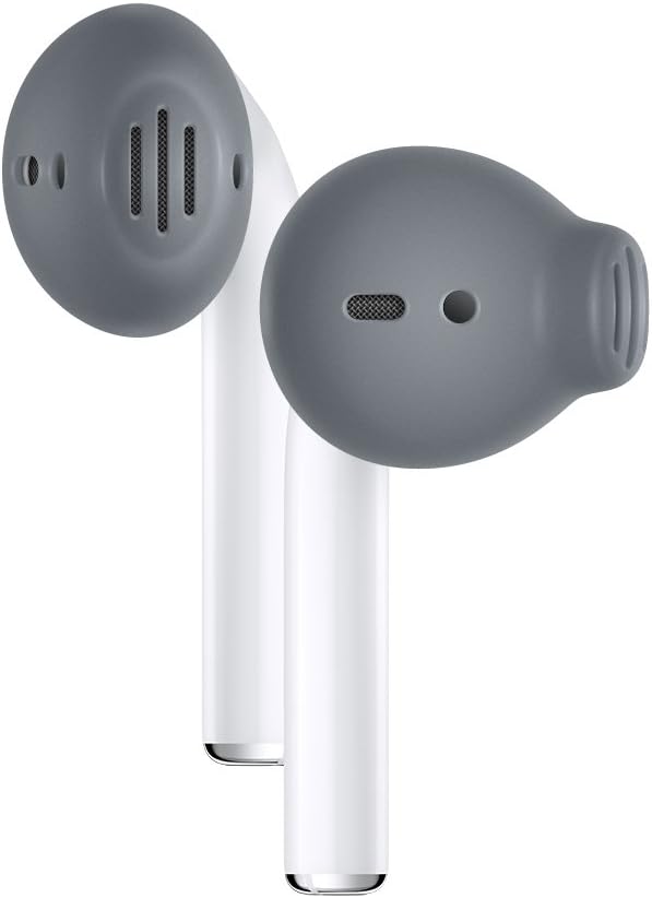 Amazon.com: EarSkinz AirPod Covers (ES3) - Charcoal - for Apple AirPods ...