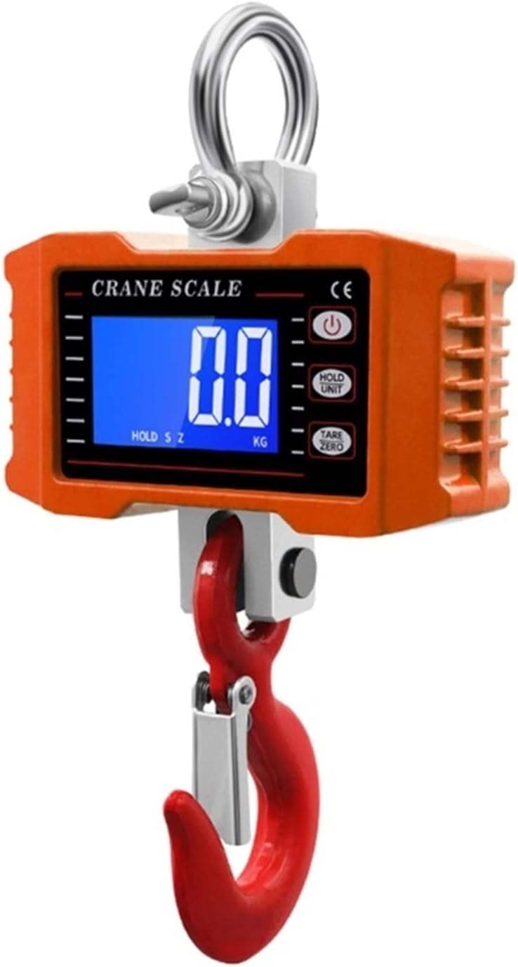 GUSAJ Industrial Crane Scale Hanging Scale1000KG /2000LBS Digital ...