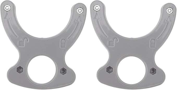 Amazon.com: jerss 2Pcs Router Insert Plate Wrench Woodworking Plastic ...
