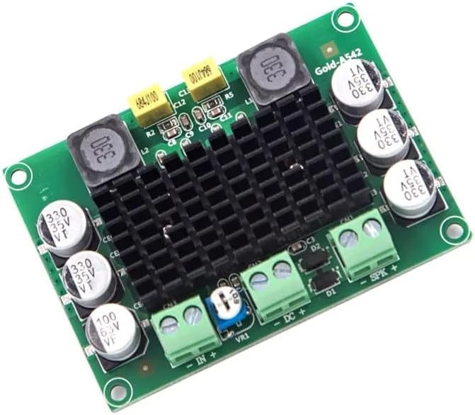 Gold A542 TPA3116 100W Mono Audio Amplifier Board – High-Power Class D ...