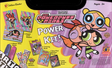 Amazon | The Powerpuff Girls Power Kit!: Little Golden Book, Sticker ...