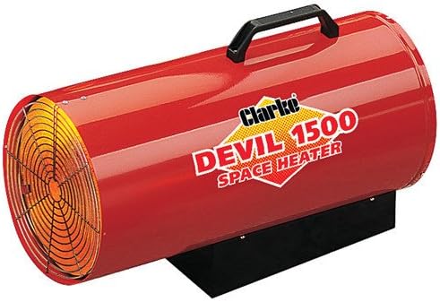 Clarke Devil 1500 Propane Space Heater DEVIL1500 : Amazon.co.uk: Home ...