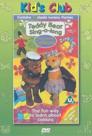Teddy Bear Sing-A-Long: Discovering Colours [DVD]: Amazon.co.uk: DVD ...