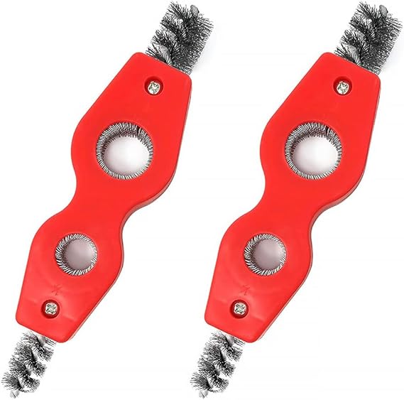 2 Pcs Copper Pipe Cleaner Deburring Brush Pipe Reamer Tool for Copper ...