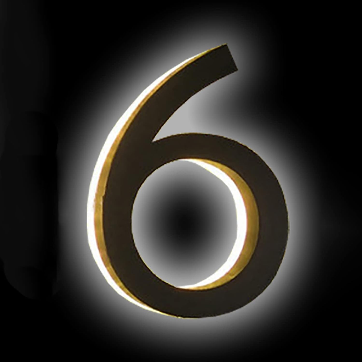 Amazon.com: Illuminated LED House Numbers 12", Backlit LED Address ...