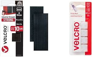 Amazon.com : VELCRO Brand Heavy Duty Fasteners and Mounting Squares for ...