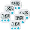 Amazon.com: LinkDm 6 Pack Small Digital Kitchen Timer Magnetic Back and ...