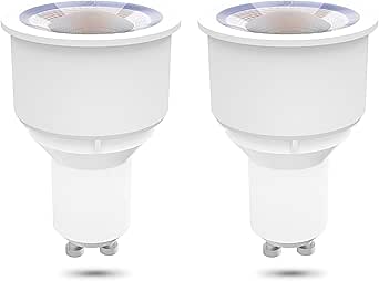 Luxvista GU10 Long Neck LED Bulbs, 9W Warm White 3000K Non-dimmable ...