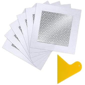 7-Piece Set Drywall Hole Repair Patch Drywall Repair Kit Aluminum Wall ...