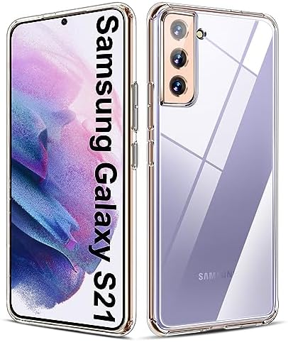 Eiselen Hülle für Samsung Galaxy S21 5G, Anti-Vergilbung Ultra Dünn ...