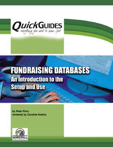 Buy Fundraising Databases Introduction to the Set Up and Use ...