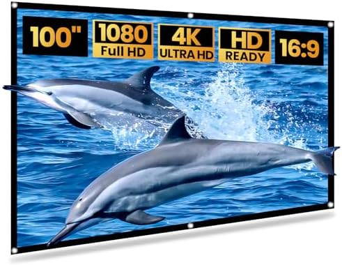 Amazon.com: Cocar P1-SN50 50 inch Portable Projection Screen for Mini ...