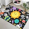 Amazon.com: kodhyvj Outer Space Rug - Cute Universe Planet Rug for Boys ...