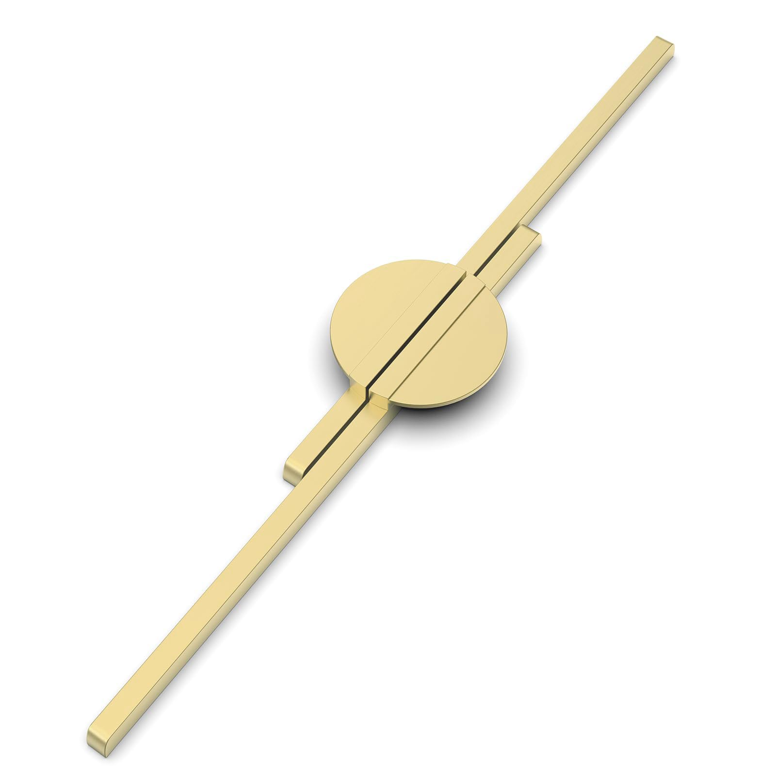 homdiy 6 Pack Half Moon Cabinet Pulls Brushed Gold Cabinet Handles ...