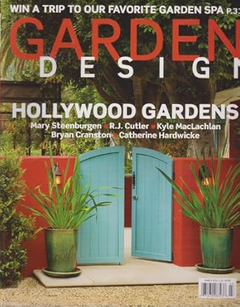 GARDEN DESIGN MAGAZINE *MARCH 2010" *HOLLYWOOD GARDENS*: Books - Amazon.ca