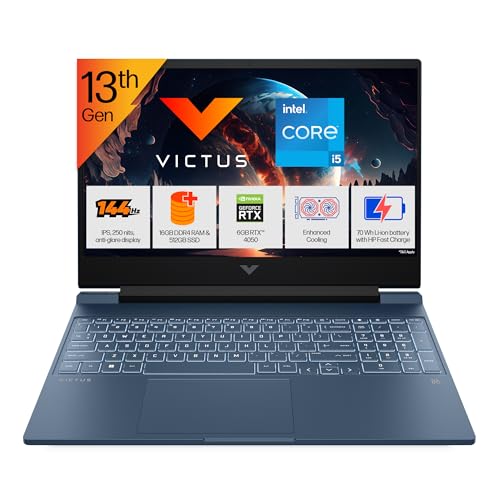 HP Victus, 13th Gen Intel Core i5-13420H, 6GB NVIDIA RTX 4050 Gaming ...