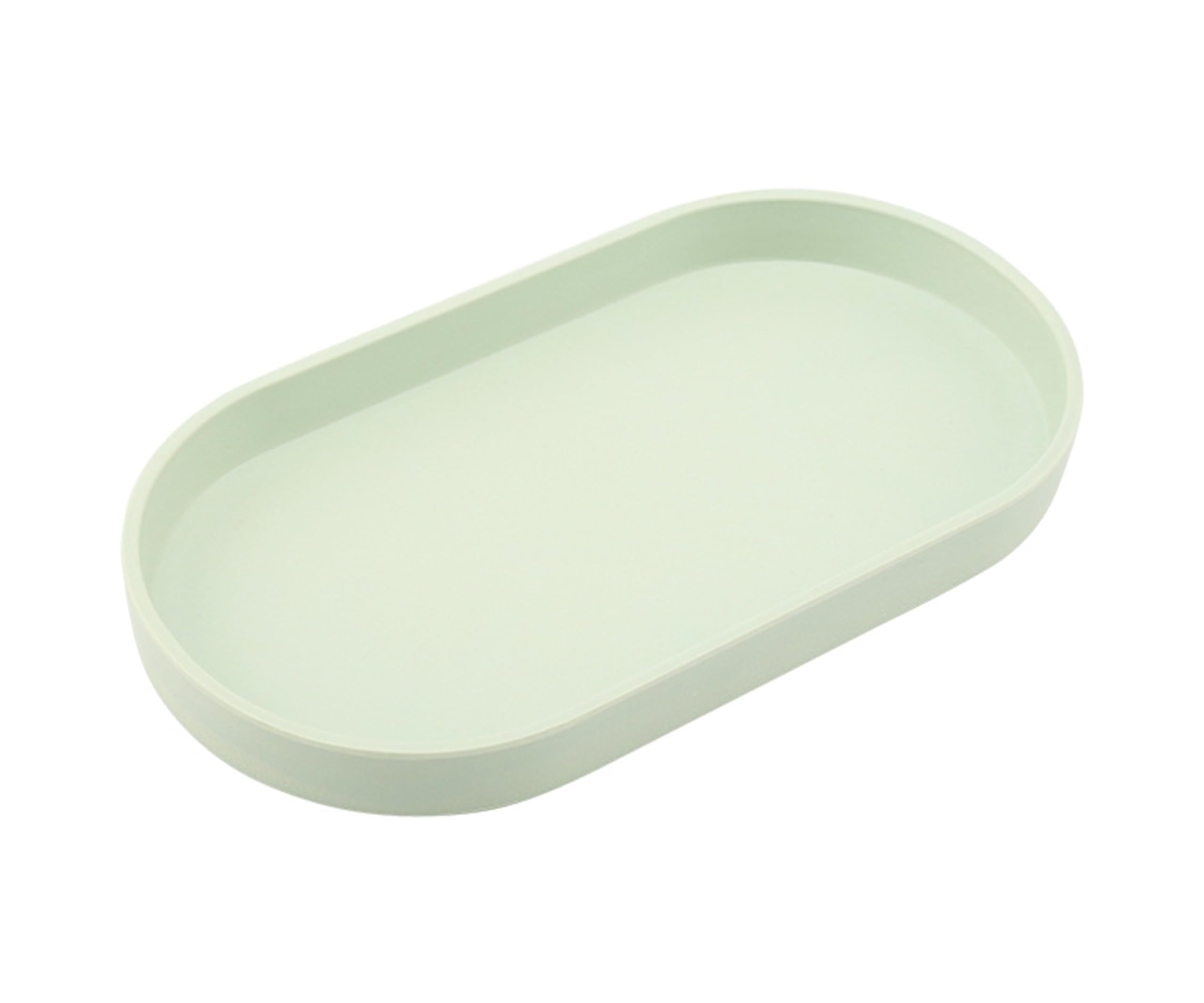 Amazon.com: VCREATC Green Small Tray (10 inch), Oval Tray for Kitchen ...