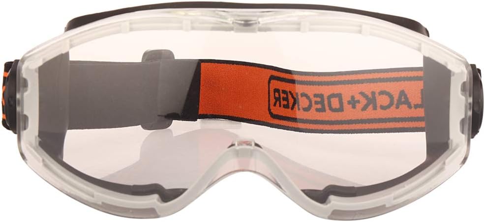 BLACK + DECKER Chemical Splash Safety Goggles for Men | Lightweight ...