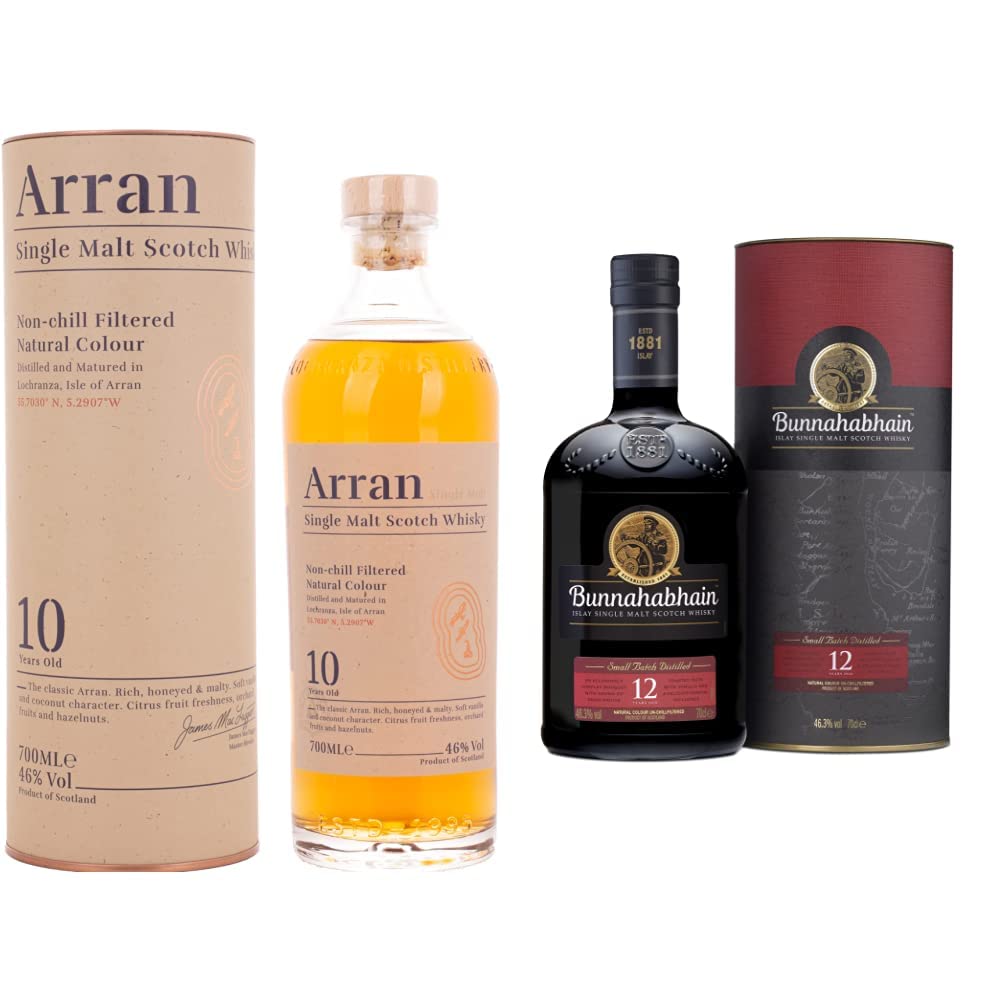 Buy The Arran Malt Aged 10 Years Single Malt Scotch Whisky, 700ml ...