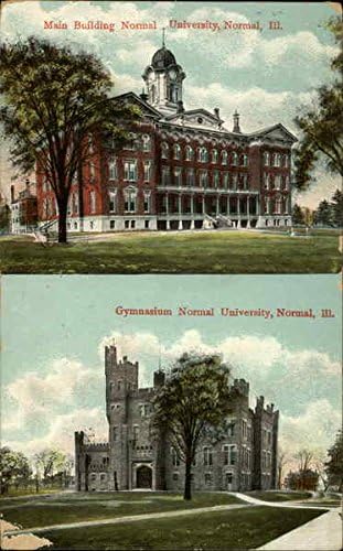 Main Building and Gymnasium, Normal University Normal, Illinois IL ...
