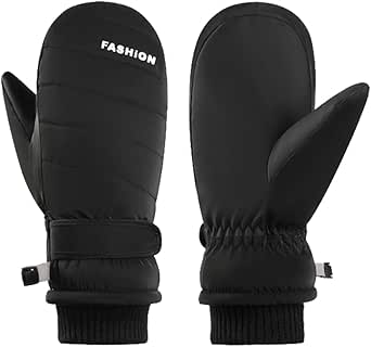 Amazon.com: Eohak Winter Ski Mittens for Women Men - Warm Water ...