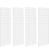 Amazon.com: NEESEEYEE Commercial Grade Gridwall Panels – Heavy Duty ...
