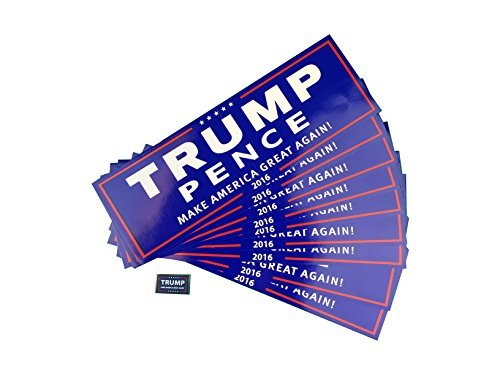 how-z-it Donald Trump Pence Make America Great Again Bumper Stickers ...