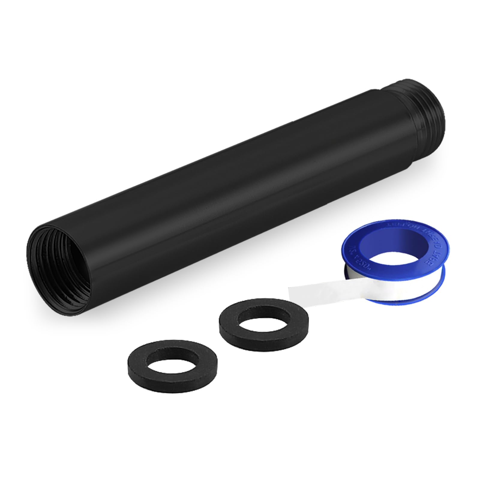 Nuodan Shower Head Extension Arm, Solid Stainless Steel Shower Pipe ...