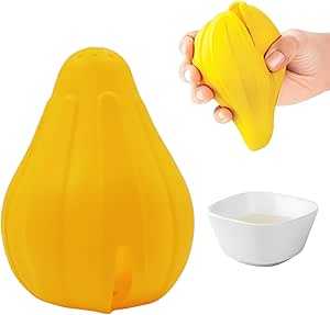 Amazon.com: ZCYJHOT Lemon Shaped Silicone Lemon Squeezer,Easy to Use ...
