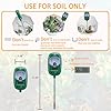 Amazon.com: 7-in-one Soil Test Kit, Soil Moisture Meter/PH Meter ...