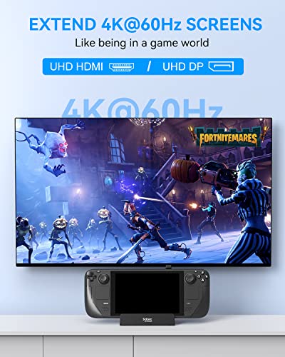 Snapklik.com : Docking Station For Steam Deck/ROG Ally,7 In 1 Dual ...