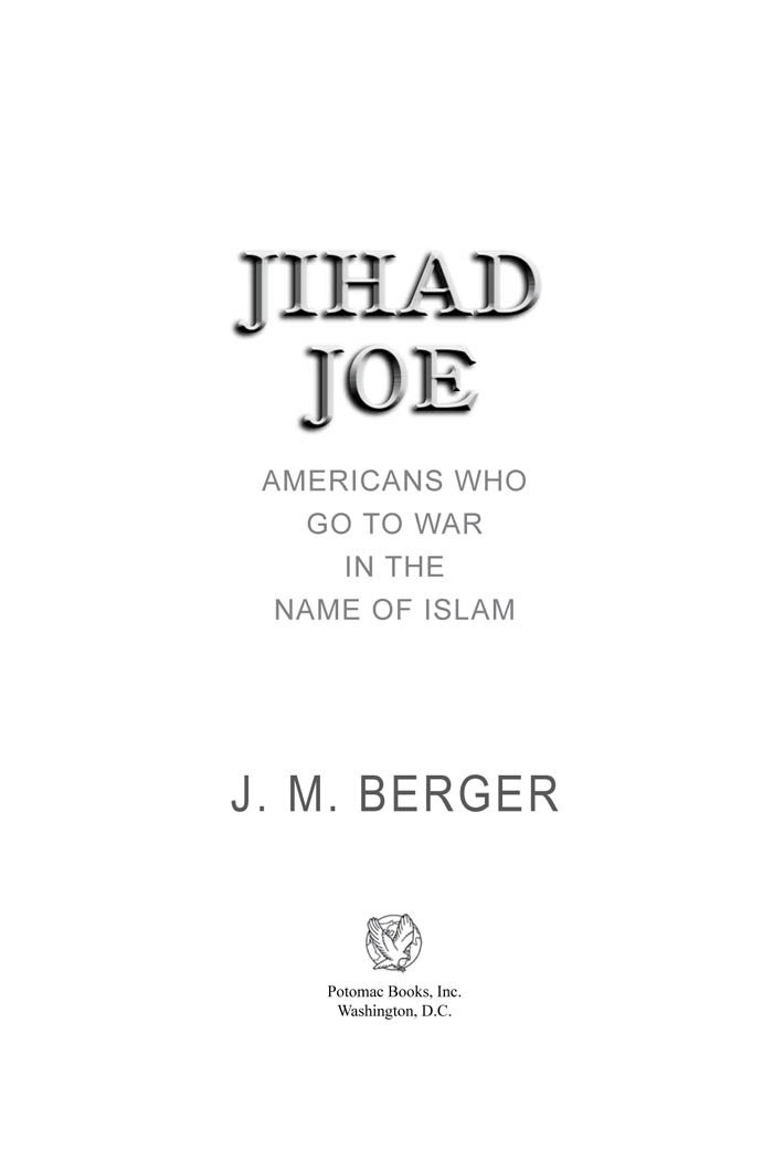 Jihad Joe: Americans Who Go to War in the Name of Islam eBook : Berger ...