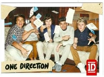 One Direction trading card #91 Louis Tomlinson, Niall Horan, Liam Payne ...