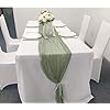 Amazon.com: Table Runner (Sage Green) : Home & Kitchen