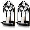 Amazon.com: Gothic Sconces Wall Decor Set of 2, Arched Church Wall ...