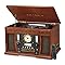 Victrola Aviator 8-in-1 Bluetooth Record Player & Multimedia Center ...