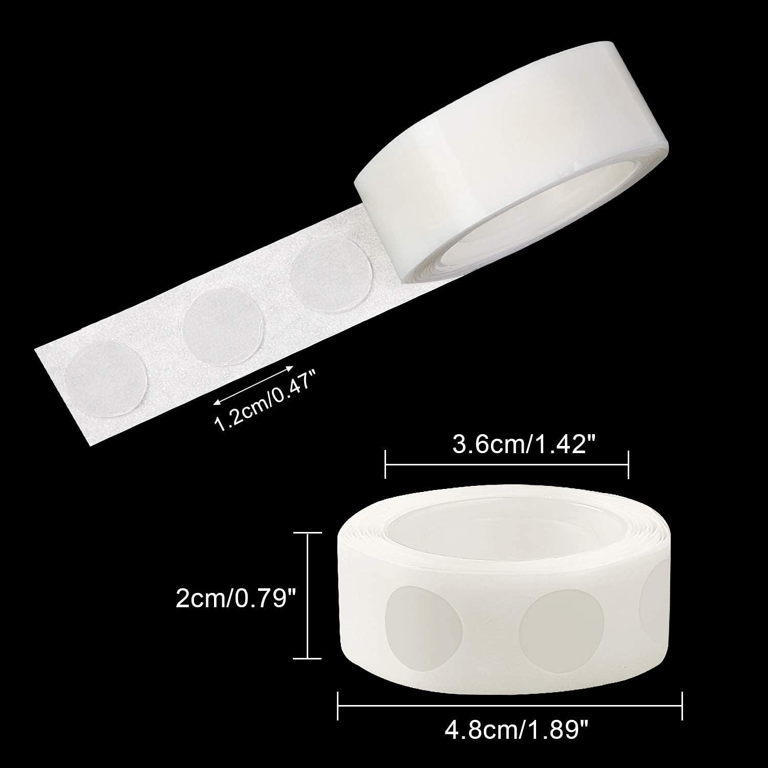 Snapklik.com : UPINS 300 Pcs Point Dots Balloon Glue Removable Adhesive ...