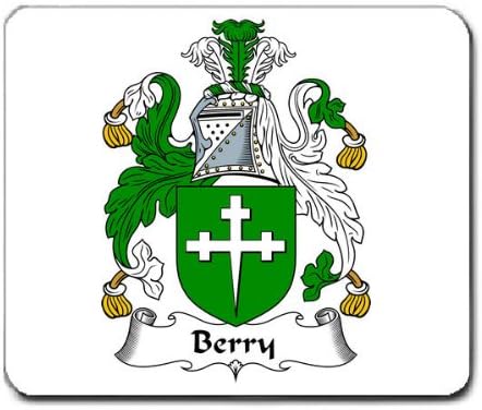 Amazon.com: Berry Family Crest Coat of Arms Mouse Pad : Office Products