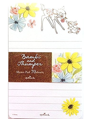 Disney Disney Banbi (Bambi & Thumper (Tamper) Notepad, Memo Pad 70 ...