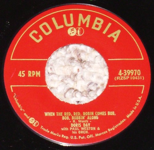 Amazon.com: when the red, red robin comes bob, bob, bobbin' along 45 ...