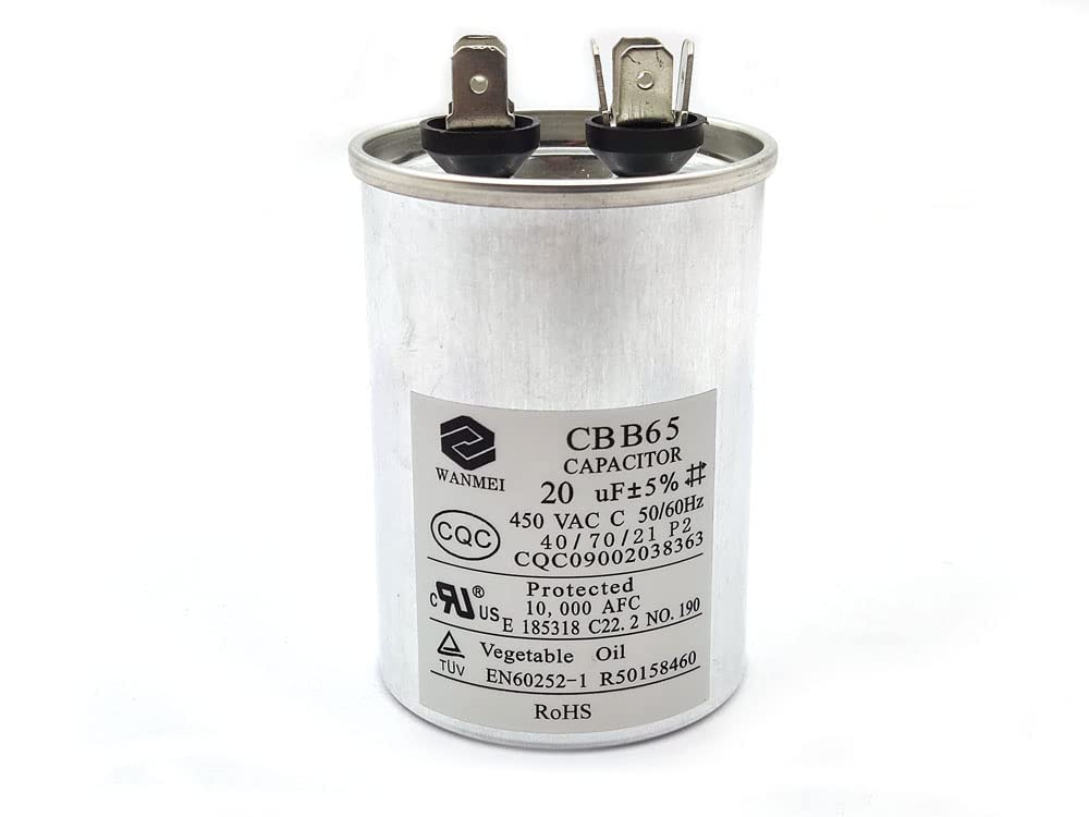 Universal Air Conditioning Compressor Start-up Capacitor CBB65A-1 20uf ...